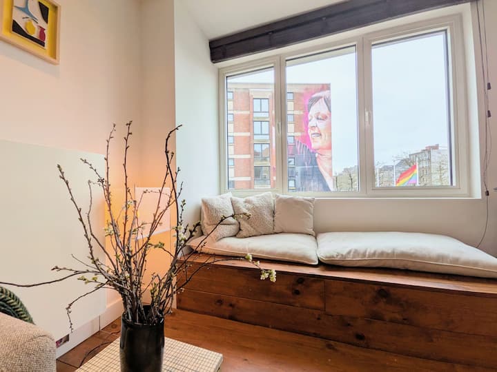 Lichtrijk Designhuis Nabij Centrum Met 2 Terrasen - Flandre Orientale