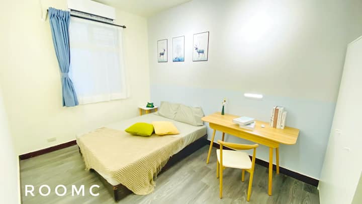 小窩/適合1-2人入住/安靜單人房/永和靜巷/近永安市場捷運站/外國人聚集地/短租背包客首選 - New Taipei City
