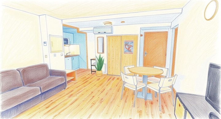 Grand Studio -Terrasse - Vernet Les Bains - Vernet-les-Bains