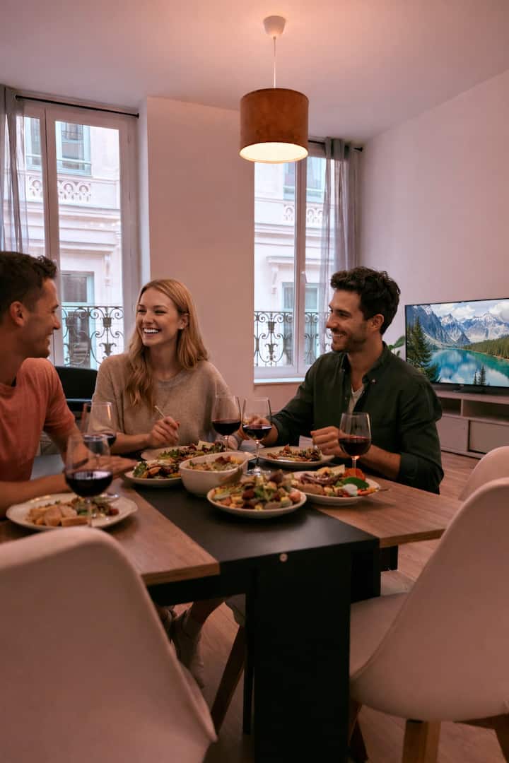 𝓥𝓪𝓷𝓲𝓵𝓵𝓮, 2 Chambres En Hypercentre - Saint-Étienne