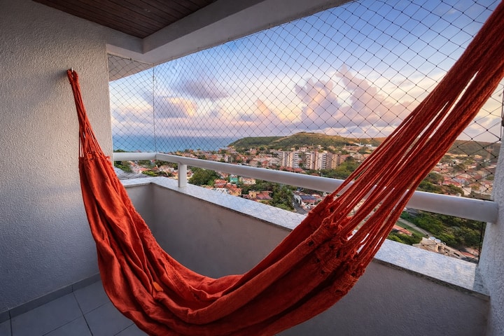 Acorde Com Vista Do Morro Do Careca | Ponta Negra - Natal