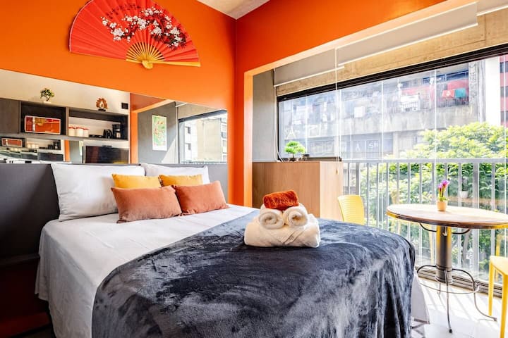 Refúgio Oriental • Bela Vista • 5 Min Paulista - Brasil