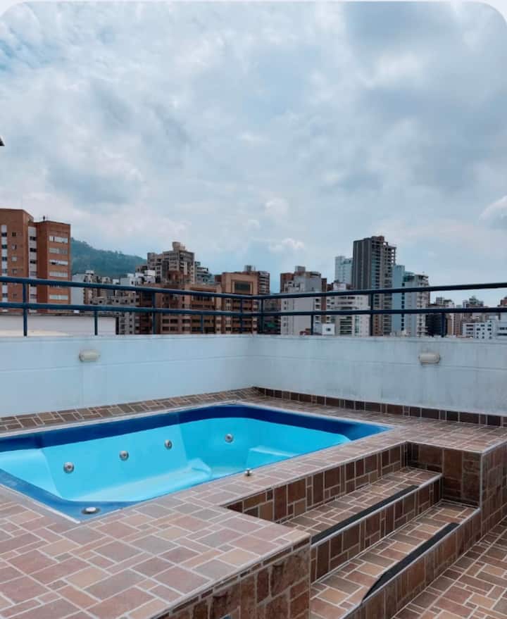 Apto Para 3 | Jacuzzi Y Terraza 360 (Edificio) - Bucaramanga