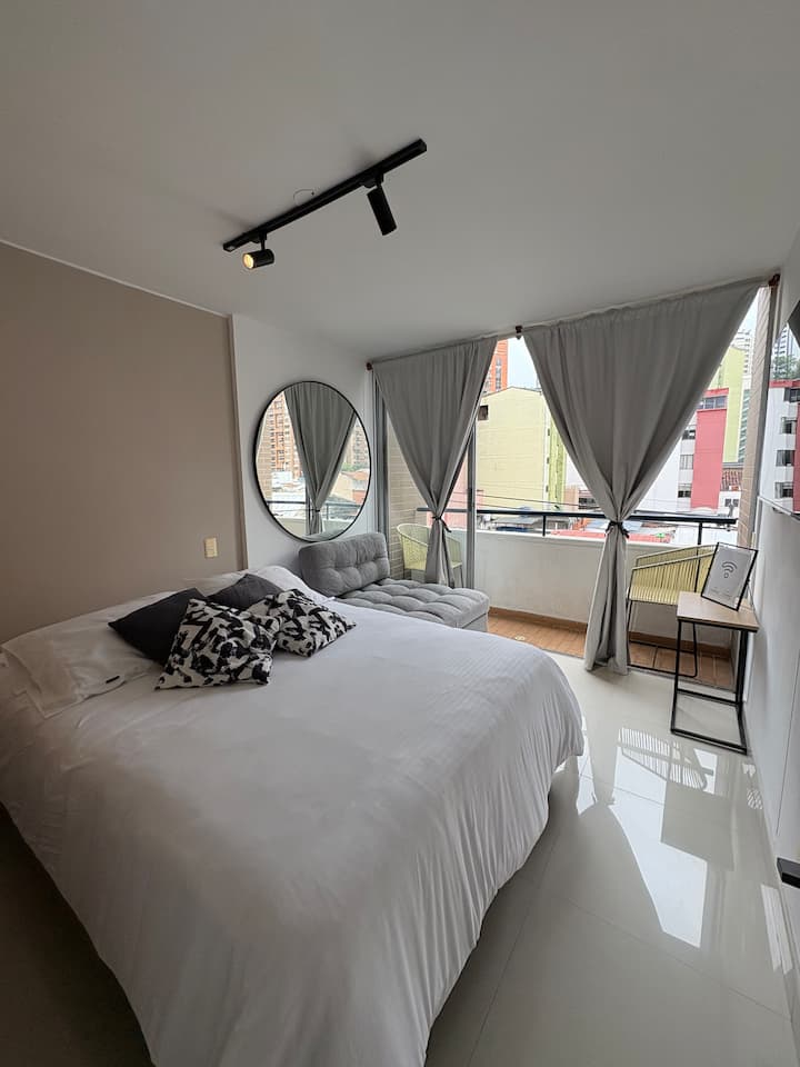 Apartaestudio Con Sofácama En Lo Mejor De Cabecera - Bucaramanga