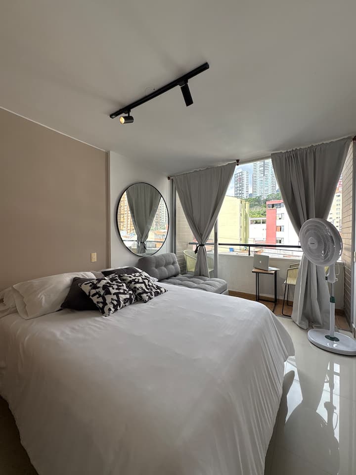 Loft En Cabecera Con Acceso A Jacuzzi Y Sauna - Bucaramanga