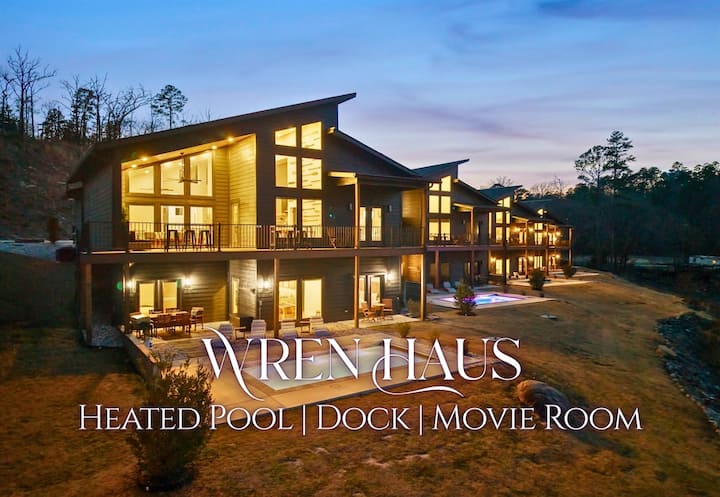 Private Pool, Dock, Movie Room On Lake Hamilton - Hot Springs, AR