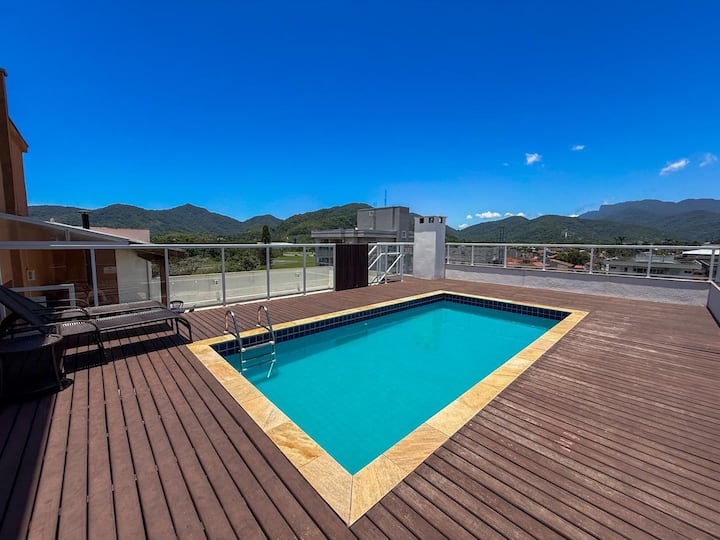 Sol Mar Praia 5 Minutos á Pé Da Orla Com Ar Cond. - Ubatuba