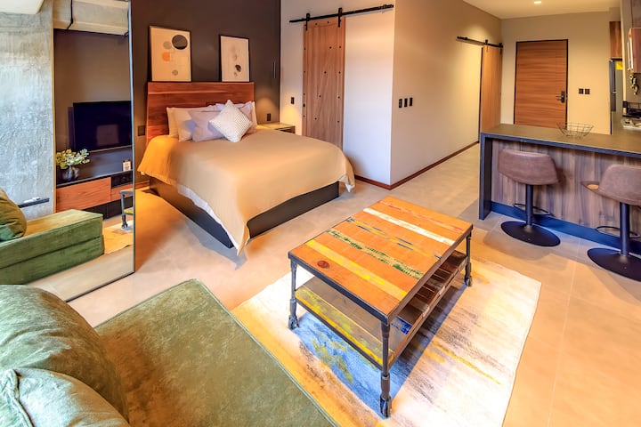 Loft Con Teraza Privada, A/a Y Estacionamiento - Guadalajara