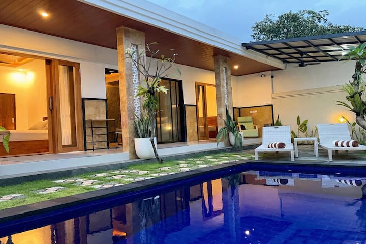 New Villa Private Pool With Kitchen Sanur - Sanur