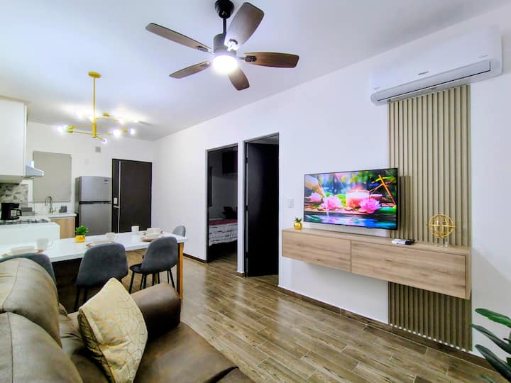 Furnished Apartment With Pool Near To The Airport - 구아델로프