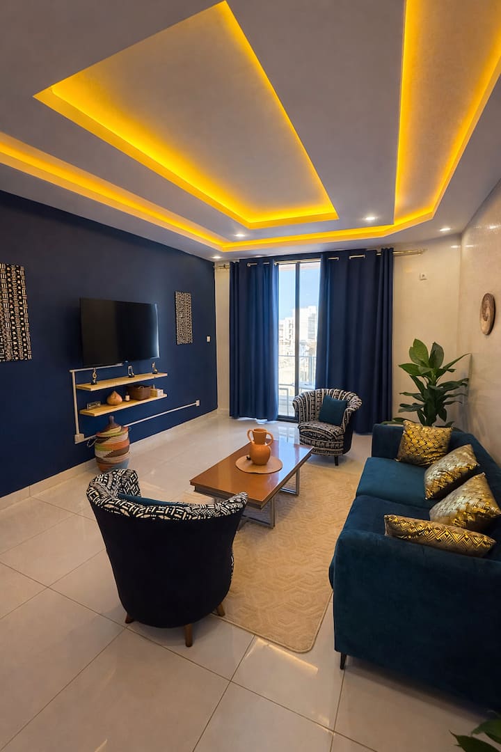 Soulful Afro-luxe | Rooftop + Balcony In Almadies - Dakar