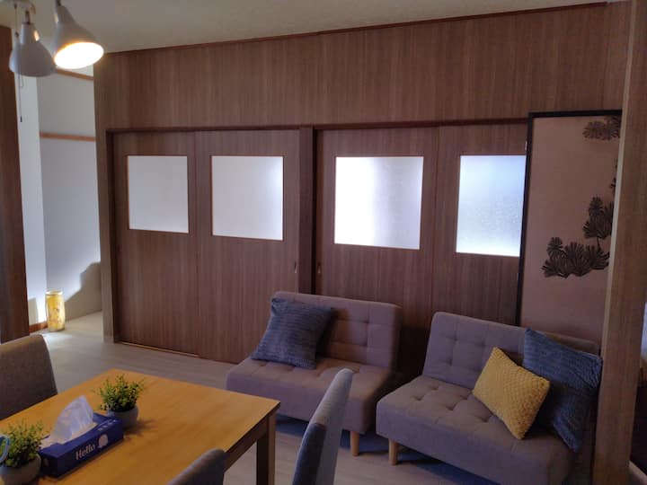 函館観光に便利／最大4名・無料駐車場付き1ldk（空港10分） - Hakodate