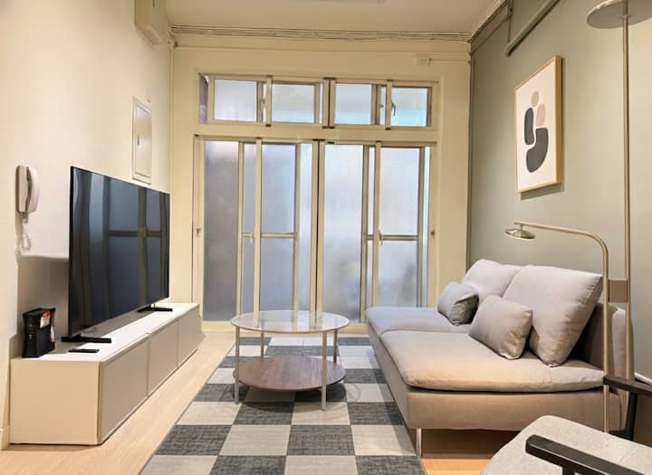 #Gnstay公館棧   南港昆陽左岸館-4a -家庭式三房兩衛整層住家 - 煮飯開伙 - 公寓四樓 - Taipei