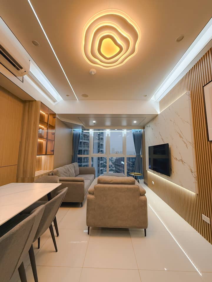 Uptown Bgc - 3br Skyline Suite With Full Kitchen - Taguig