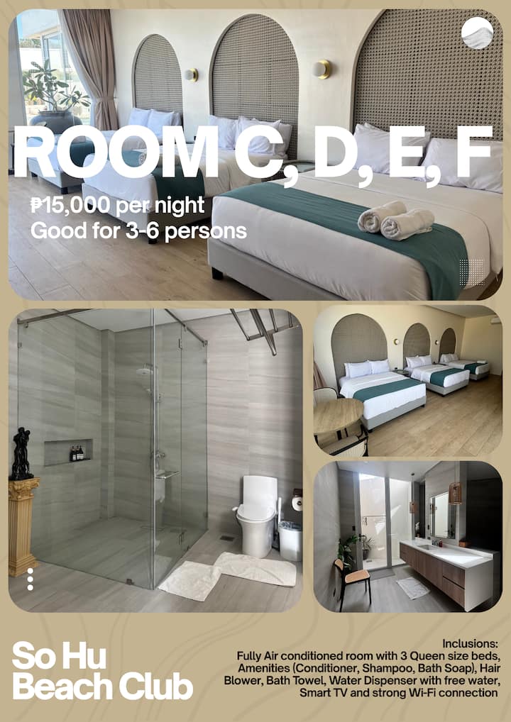 So Hu Beach Club Room F - San Fabian