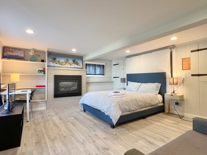 469 - Large Studio With Laundry And Patio Near Sfo - Burlingame, CA