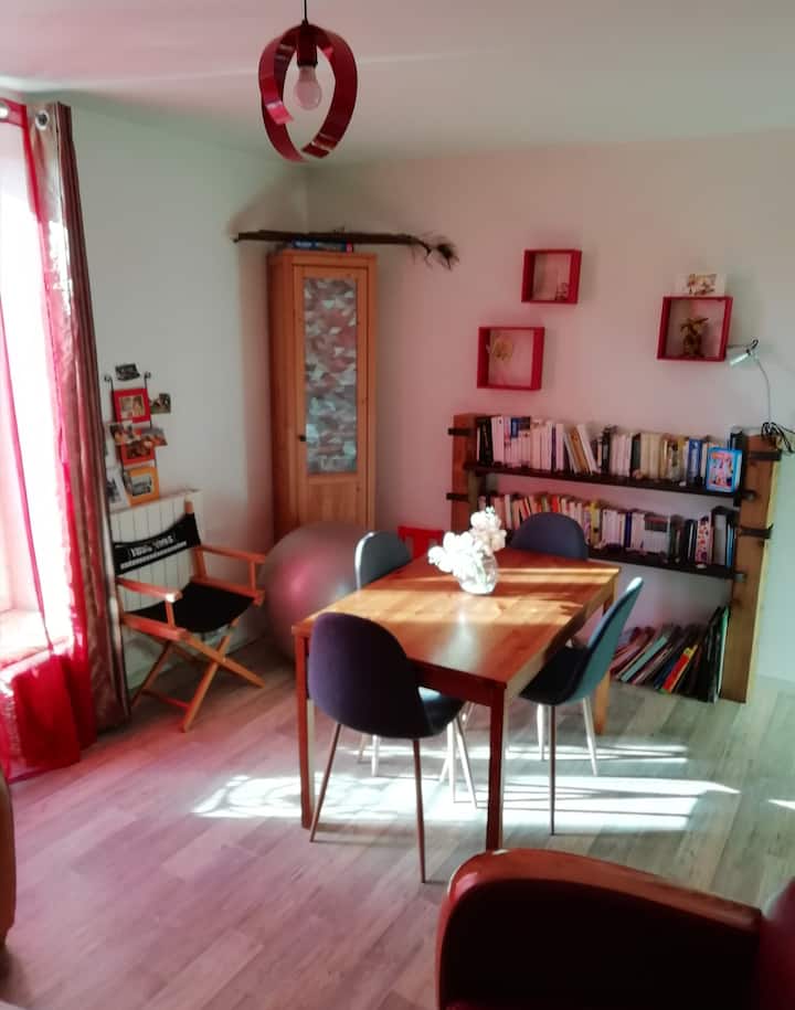 Appartement Artistique Centre Et Rivière. - Dole