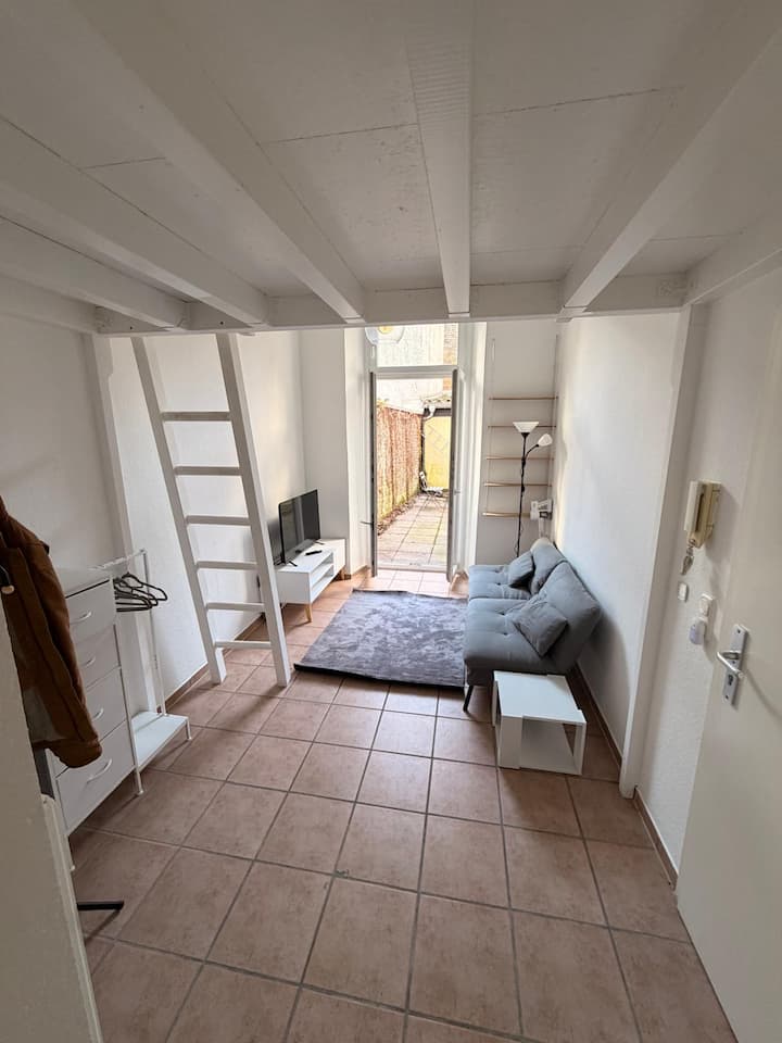 Cozy Studio Mit Hochbett& Kitchen & Innenhof Ruhig - Neuss