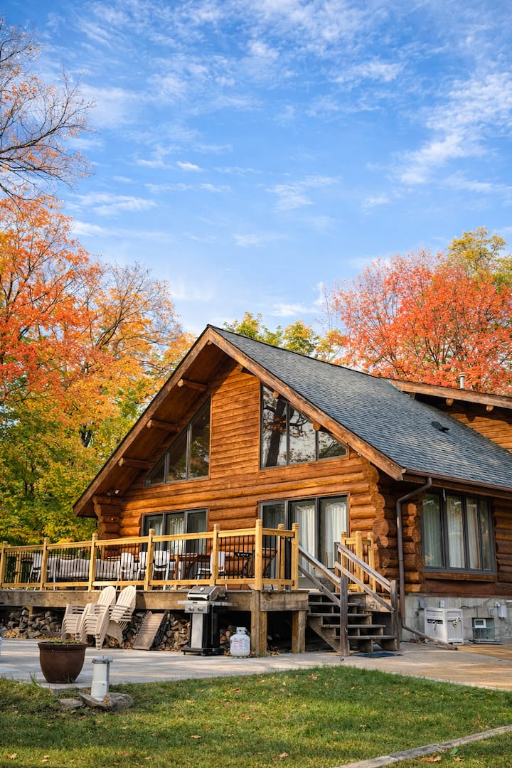 Northern Log Cabin • Mille Lacs Lake - Minnesota