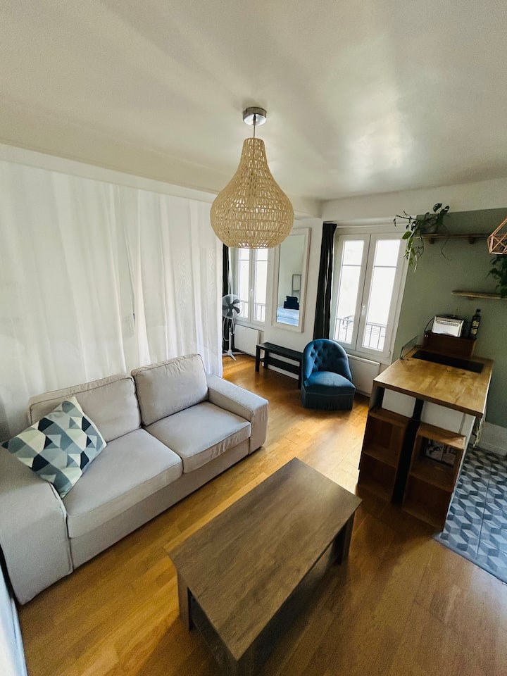 Studio Proche Parc Des Princes Et Roland Garros - Boulogne-Billancourt