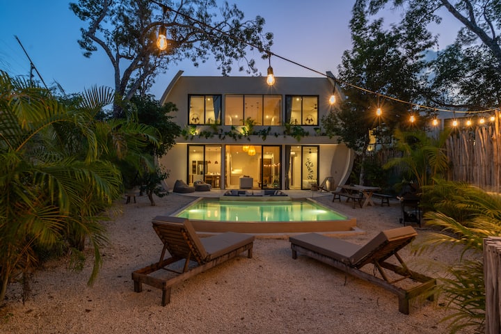 Casa Kaan: Priv Heated Pool -Bbq -High-speed Wifi - Tulum