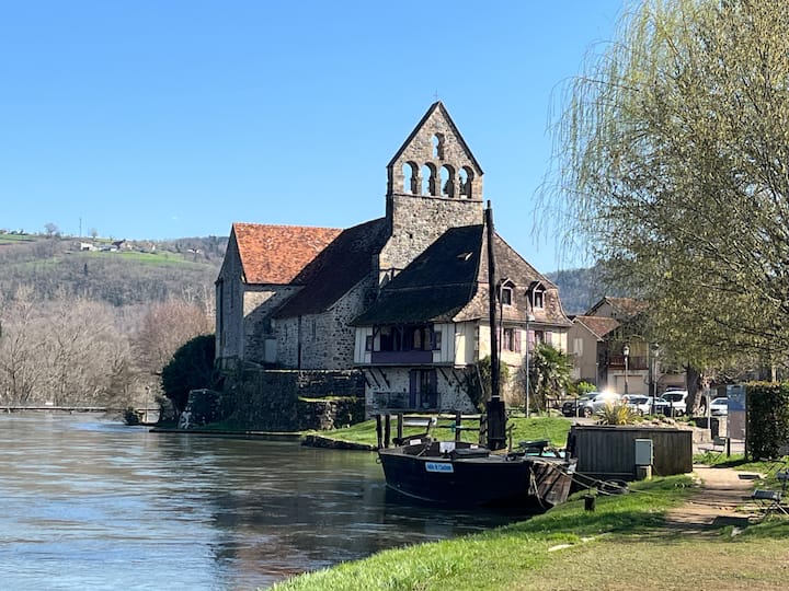 Amazing 180-m2 Family House By The River - Beaulieu-sur-Dordogne