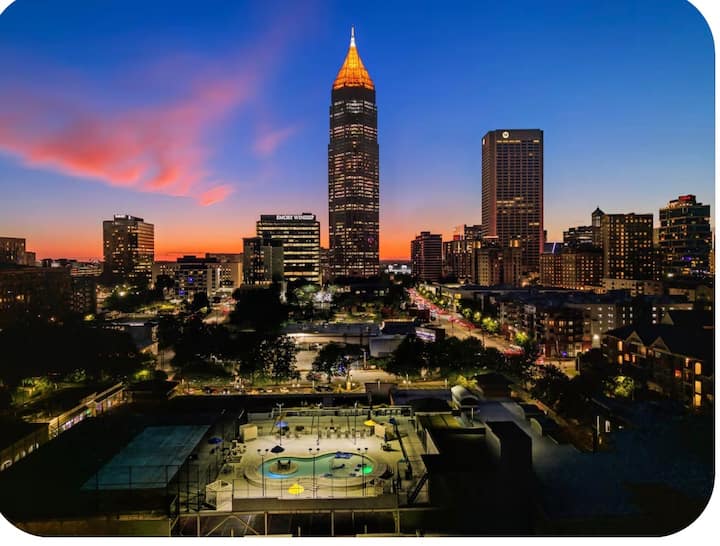 The Noir Nest | Midtown• Close To World Cup - Atlanta, GA