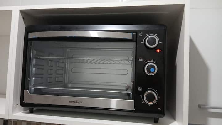 Studio 3! 28m2 Cozinha Completa  Wi-fi /2*andar - Aparecida