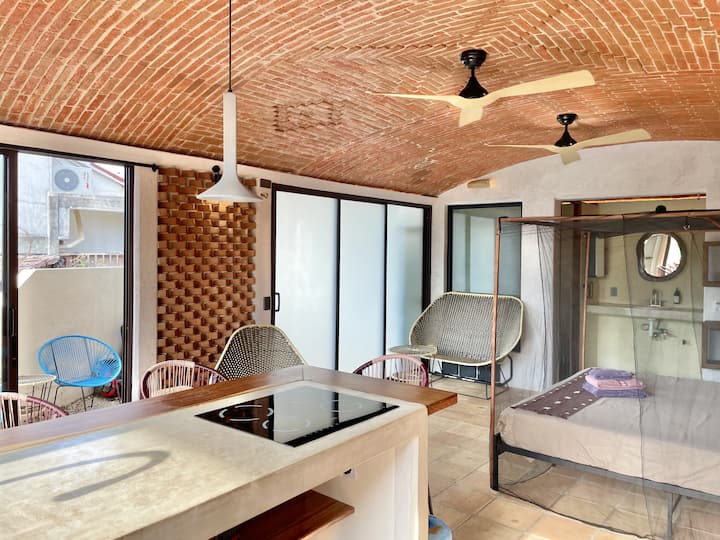 Estudio Brisa – Starlink, A/c, Close To Beach - Mazunte