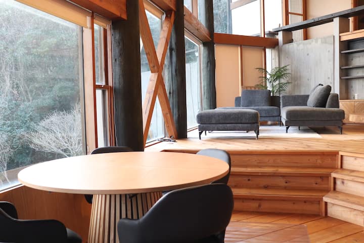 国立公園内の大自然を感じる！
【一日一組限定】一棟貸しヴィラ
The Villa Kotoshiro - Matsue