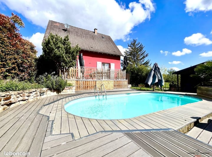 Maison 6 Personnes Avec Piscine Et Jacuzzi - Schirmeck