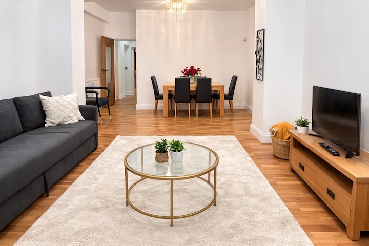 Bright 2br Flat, O2 Arena & Canary Wharf, 6 Guests - Woolwich