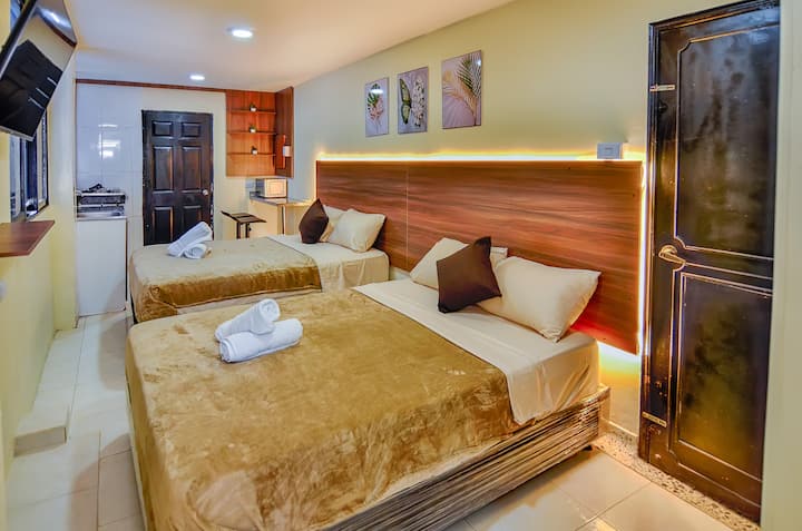 A Pasos De La Playa | Wifi + Ac | Auto Check-in - Santa Marta, Colombia