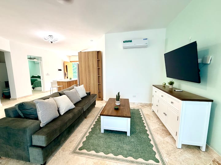 Lujoso Apto 2 Hab En Encuentro - 200 M From Beach - Cabarete