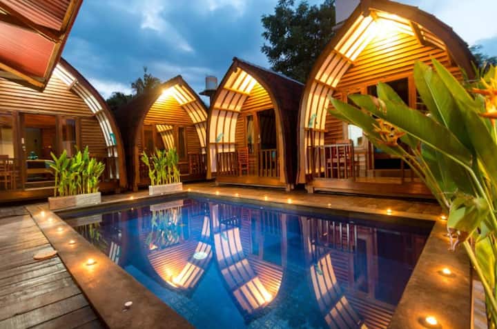 Indah Bungalo 8 Adult Gili Trawangan - Gili Islands