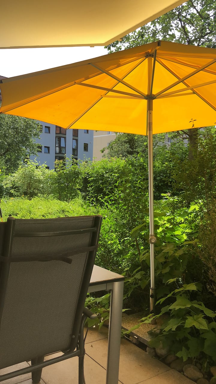 4-zkb, Terrasse, U-bahn 2min, Isar & Zoo 5min - Neubiberg