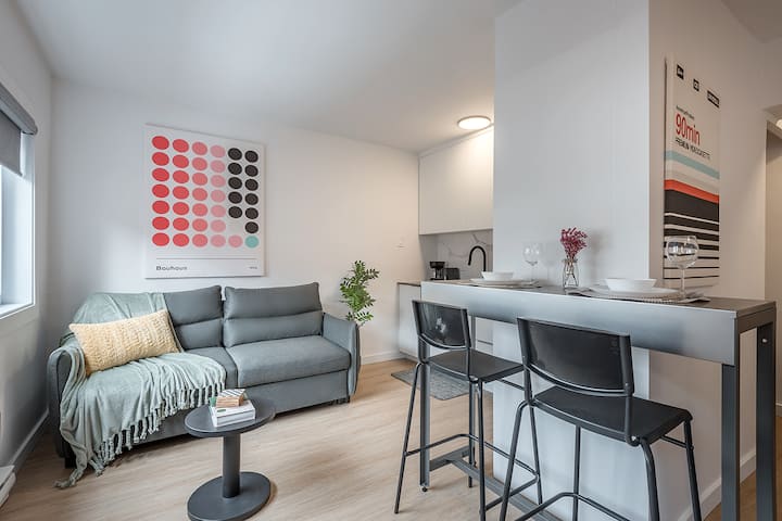 Stylish 1br Retreat With Sofa Bed - Mcgill - Montreal