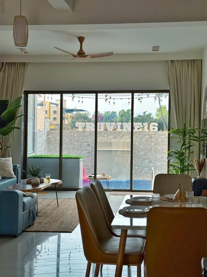 Truvine16 -2bhk Luxury Pool Villa In Lonavala. - Lonavala