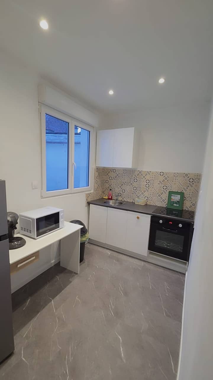 Maison 2 Chambres 2 Lits Doubles - Saint-Quentin