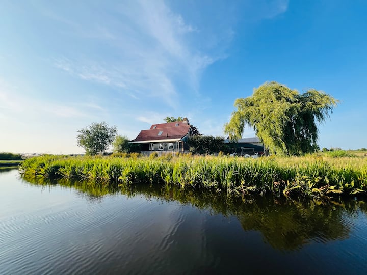 Tiny House Met Veranda Aan Water | Nabij Amsterdam - Purmerend