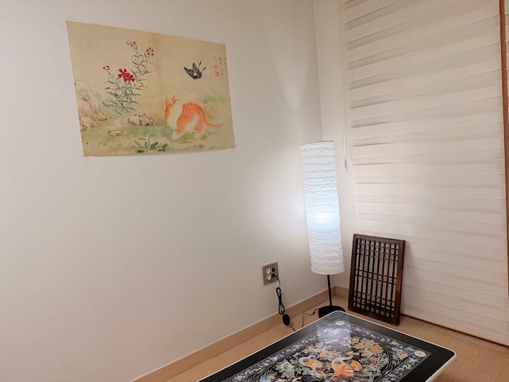 성심당근접•Ott완비•가족,우정여행 추천•모던한옥컨셉 K-stay S307 - Daejeon