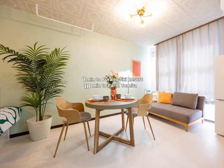 Breeze Furano Mori “森”｜スキー場まで徒歩圏内｜富良野の観光拠点 - 후라노시