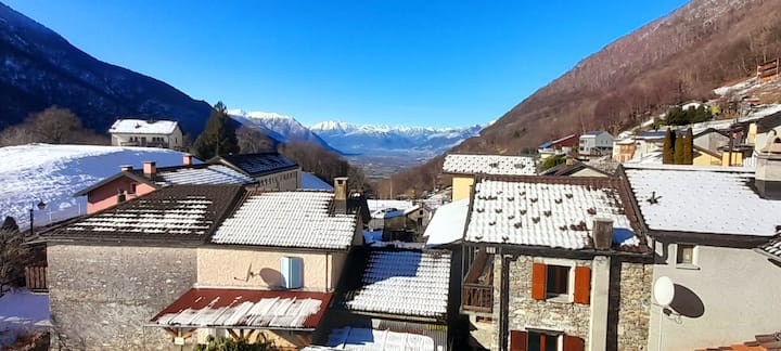 3 Zimmer Wohnung Im Idyllischen Valle Morobbia - Bellinzona