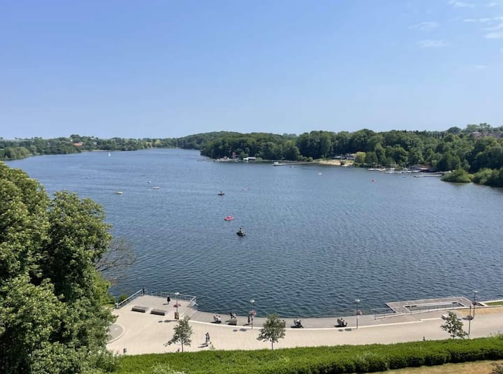 Panoramablick üBer Den See - Bad Segeberg