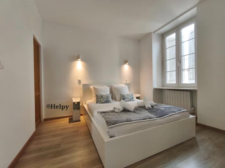 Cosy 2 Personnes Proche Du Quartier Des Halles - Pau