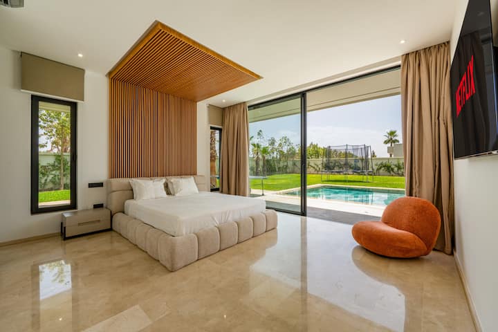 Villa Ambre, Résidence Sécurisée, Jacuzzi - Maroc
