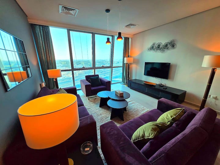 Premium Lounge 2br-panaromic Pearl View&above Mall - Qatar