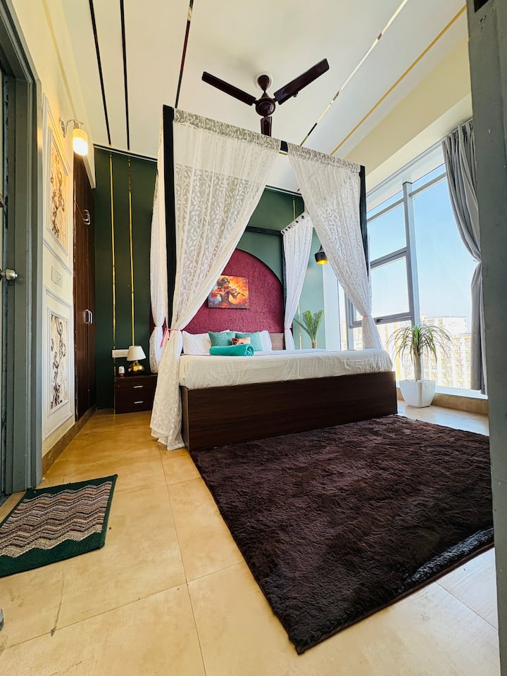 Luxurious 1bhk Suite City View With The Lockwoodzz - Noida