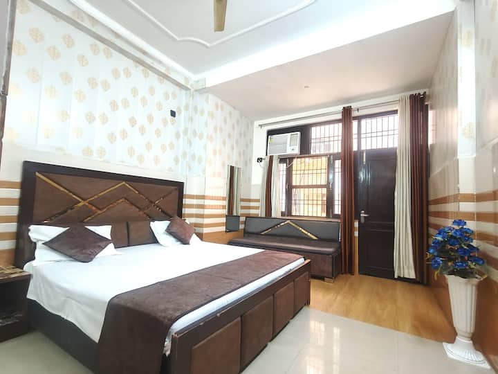 6 Bedrooms (Entire Ground Floor & First Floor) - Vrindavan