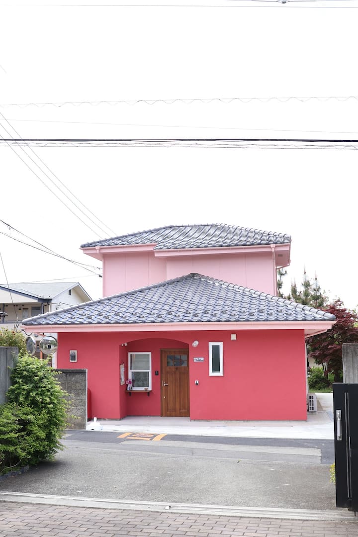武田神社最寄り｜家族でくつろぐ一軒家・バリアフリー・長期滞在歓迎 - Kofu